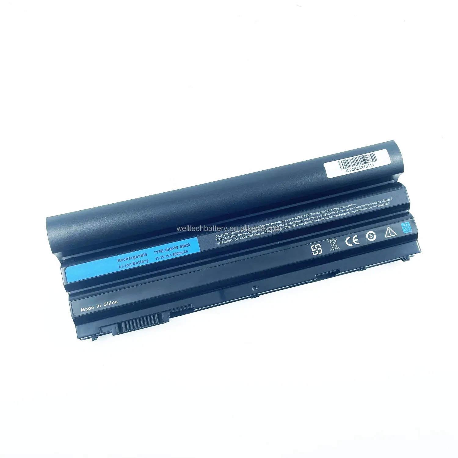 6600mah M5y0x T54fj 911md 8858x Laptop Battery For Dell Latitude E5420 ...