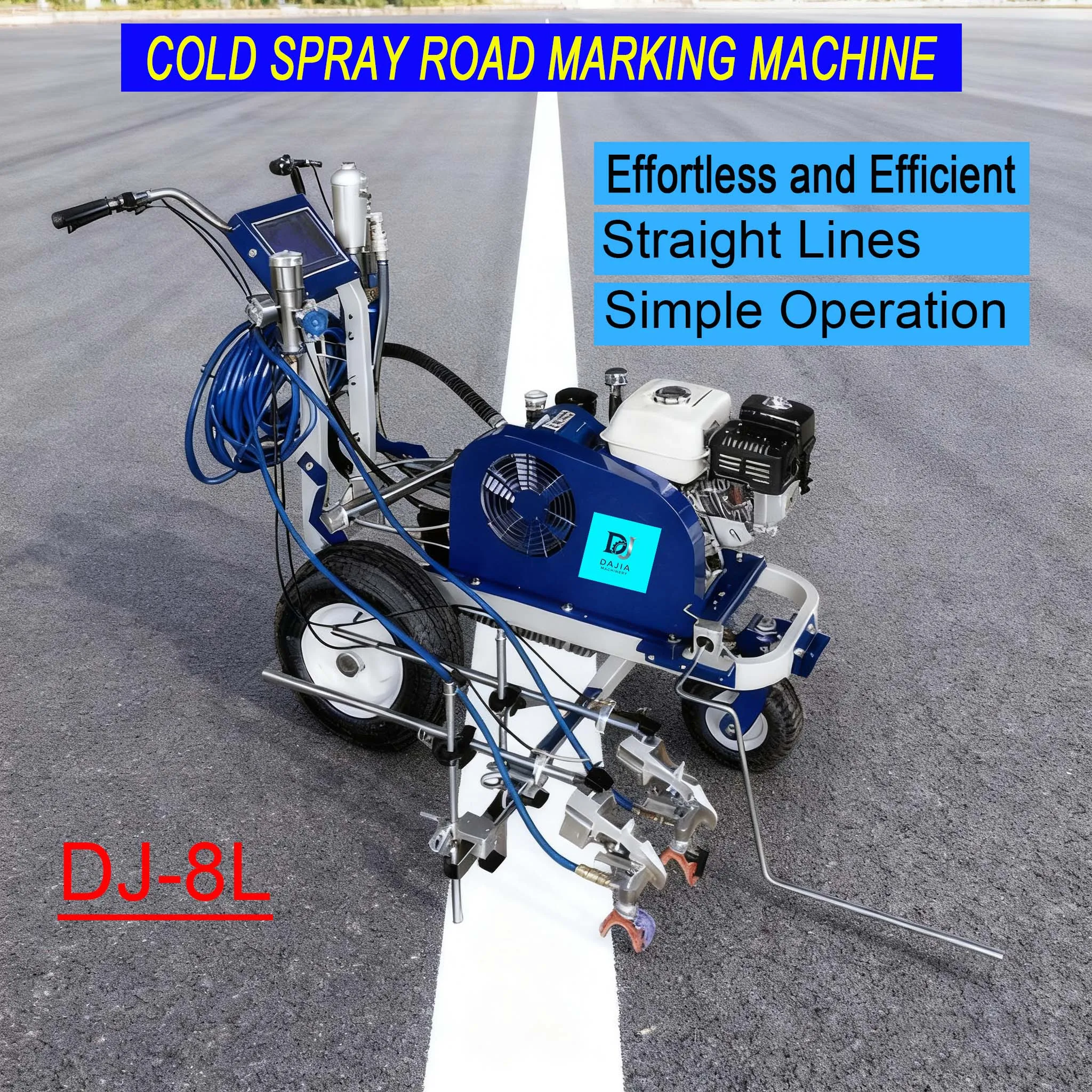 High-Quality Cold Spray Traffic Marking Machine Portable Pavement ...