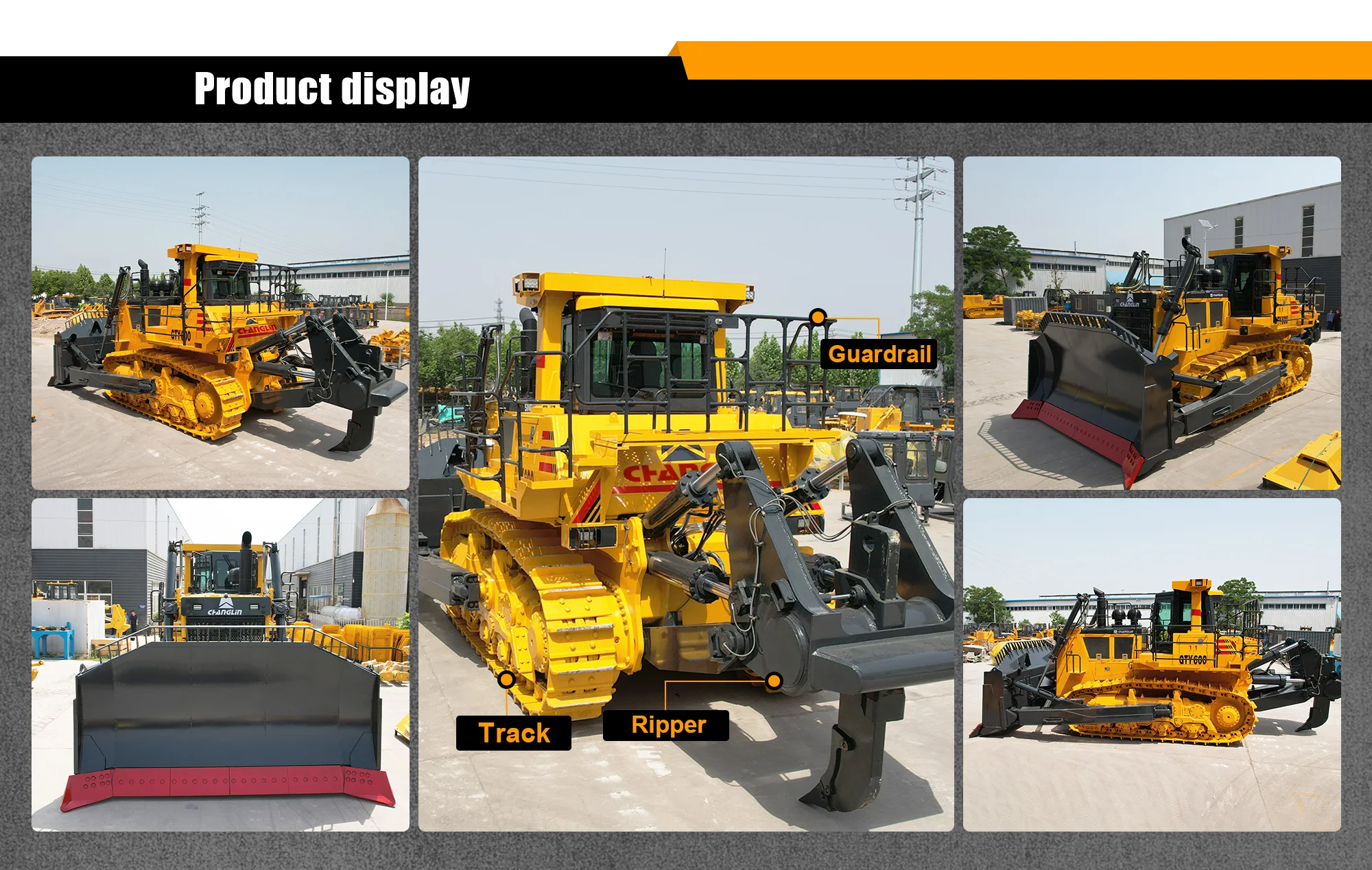 New Arrival Dozer Super Bulldozer Heavy Duty 600HP Bulldozer for Sales ...