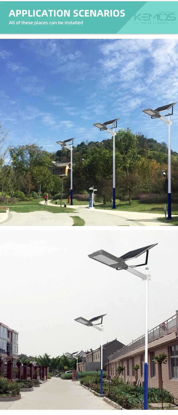 Parking Lot Aluminum Outdoor Ip65 Waterproof Separated 60w 100w 200w ...