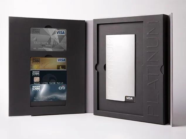 Custom Luxury Paper Cardboard Wedding Card Box NFC Packaging