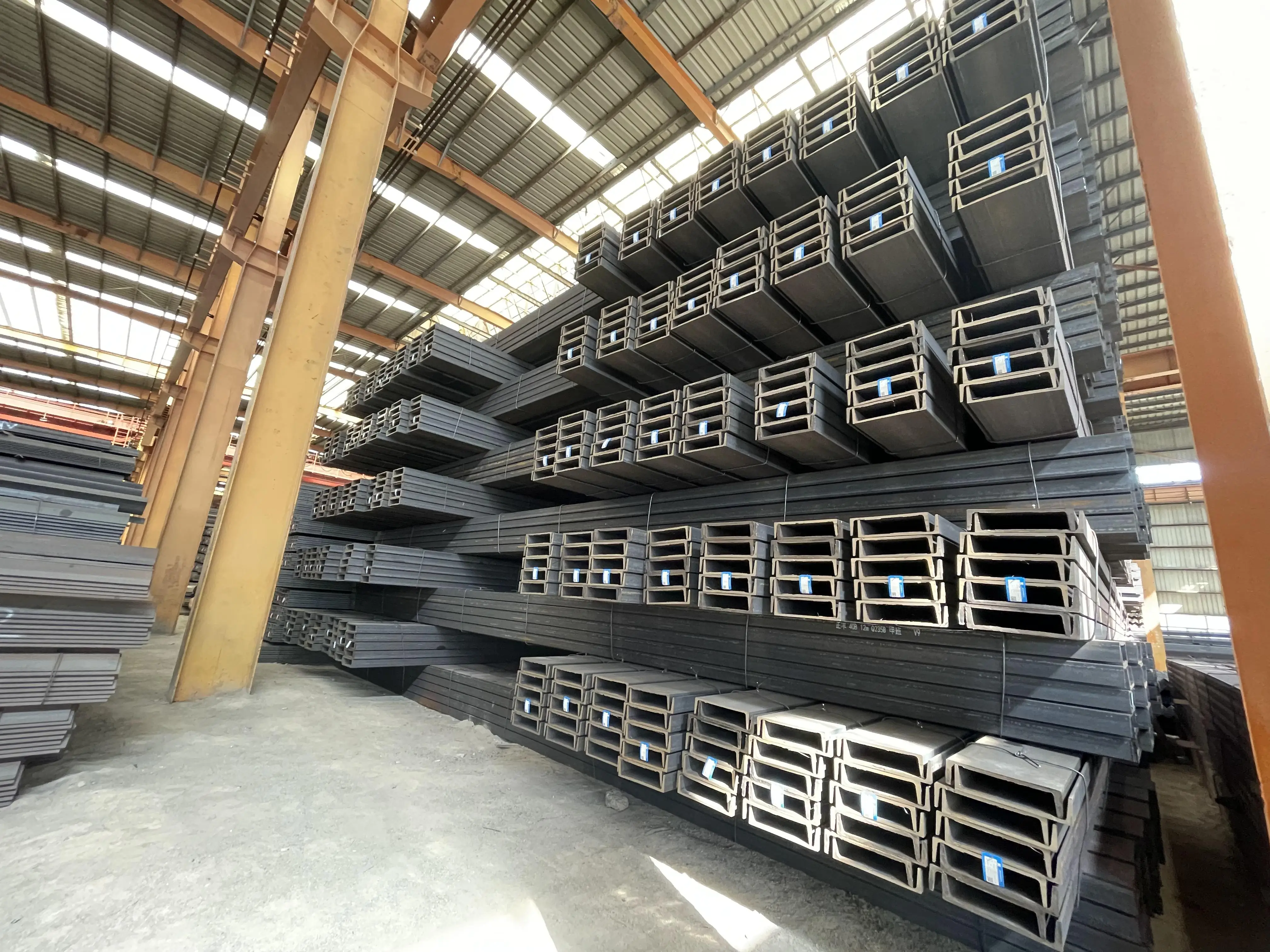 U Type Stainless Steel Beam Hot Rolled Steel Channel Beam Steel Sizes ...