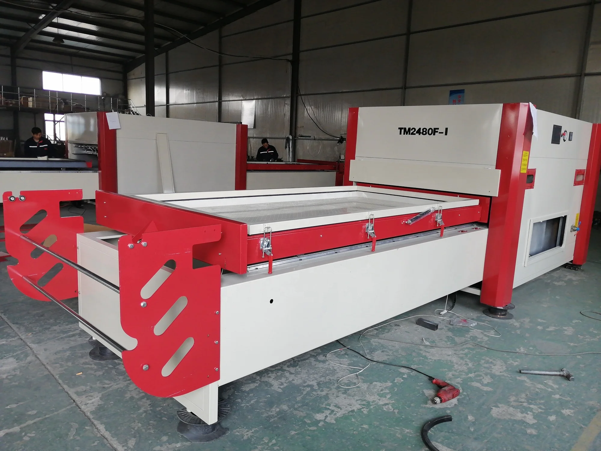 Automatic Pvc Vacuum Press Membrane Wood Laminating Machine Membrane ...