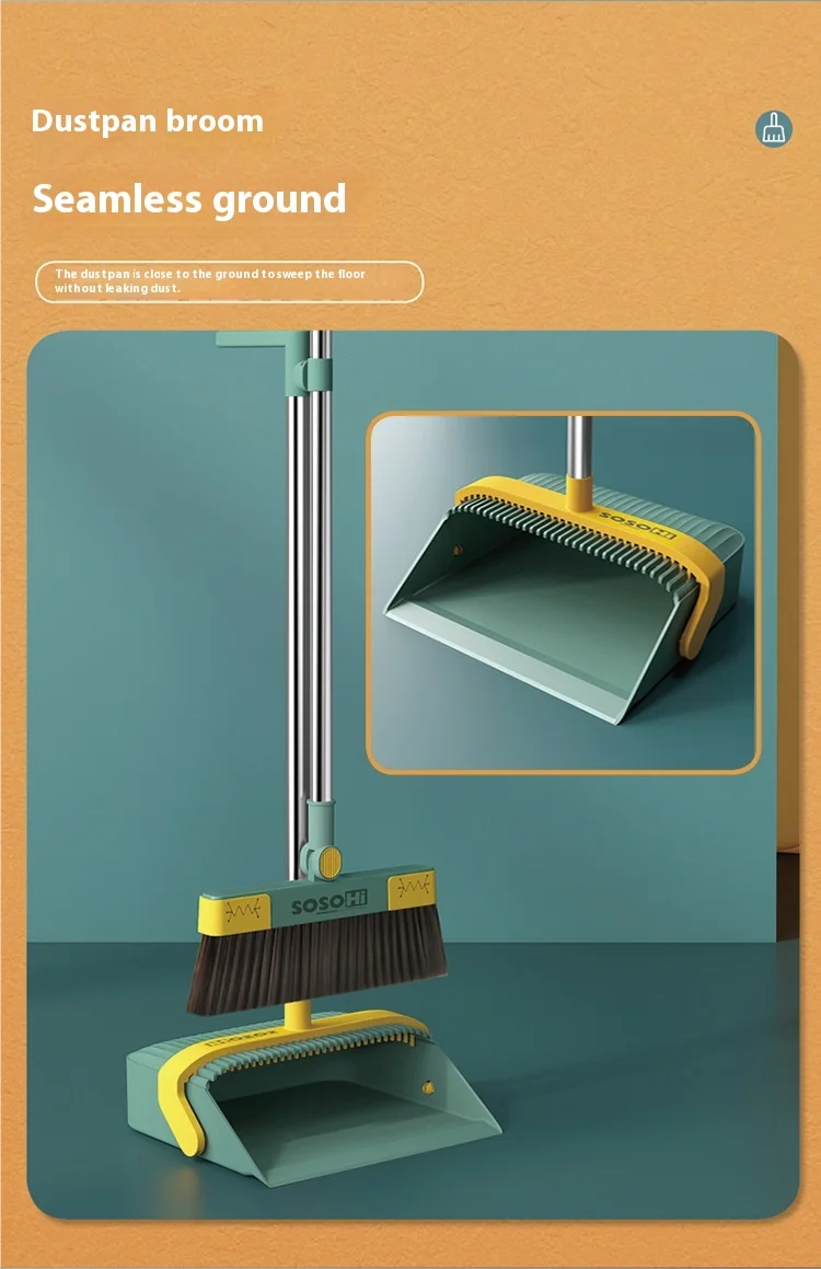 High Quality Home Cleaning Supplies Broom and Dustpan Set Design Broom ...