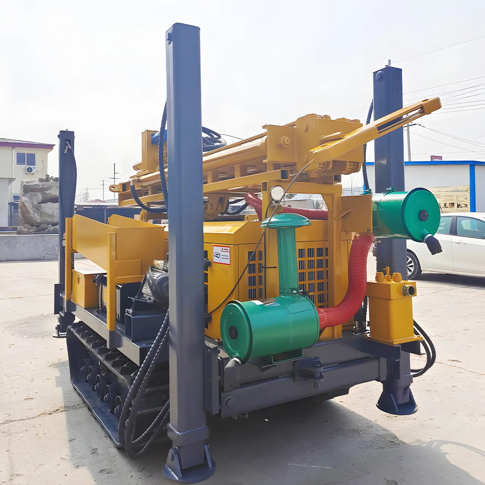 Shandong Pailien Crawler Drilling Machine 100m 200m 350m Depth Deep ...