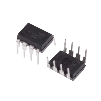 Attiny85-20pu Mcu 8bit 8kb Dip Microchip Ic Chip Attiny85 Electronic Components Microcontroller ...