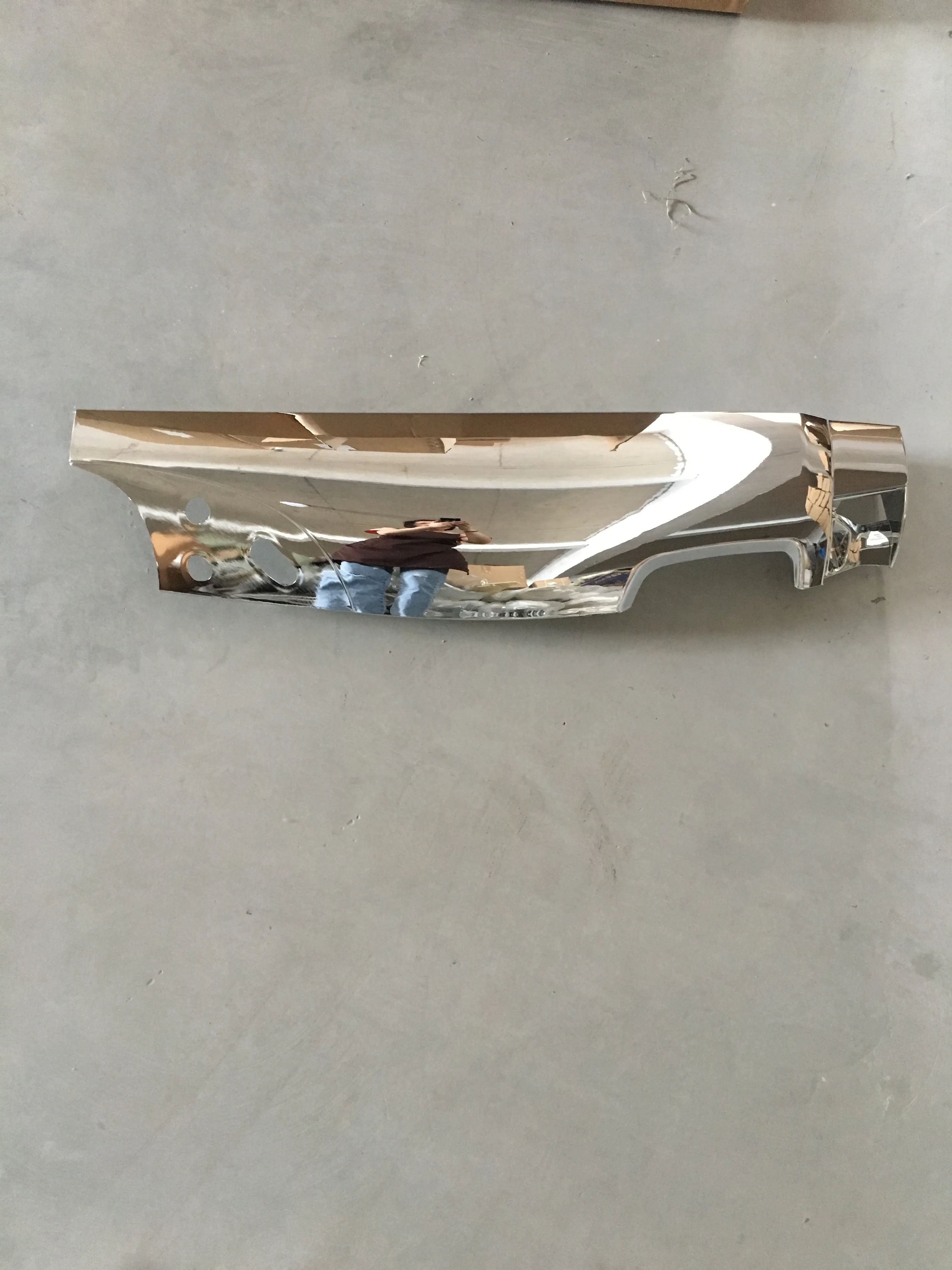 Chrome Corner Panel for ISUZU DECA Trucks - High Quality