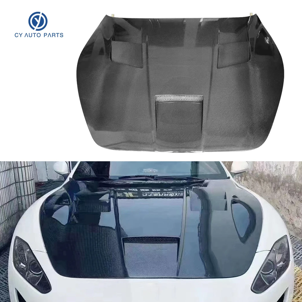 For Maserati Gt Engine Hood Vent Cover Carbon Fiber Gts Style Engine ...