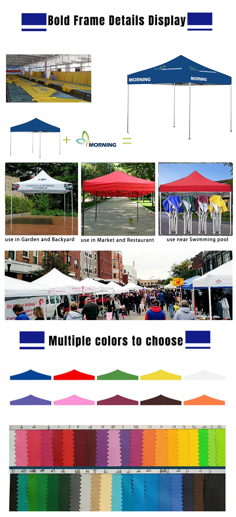 Dye Sublimation Printing Trade Show Tent With Logo - Buy 3m*3m Event ...