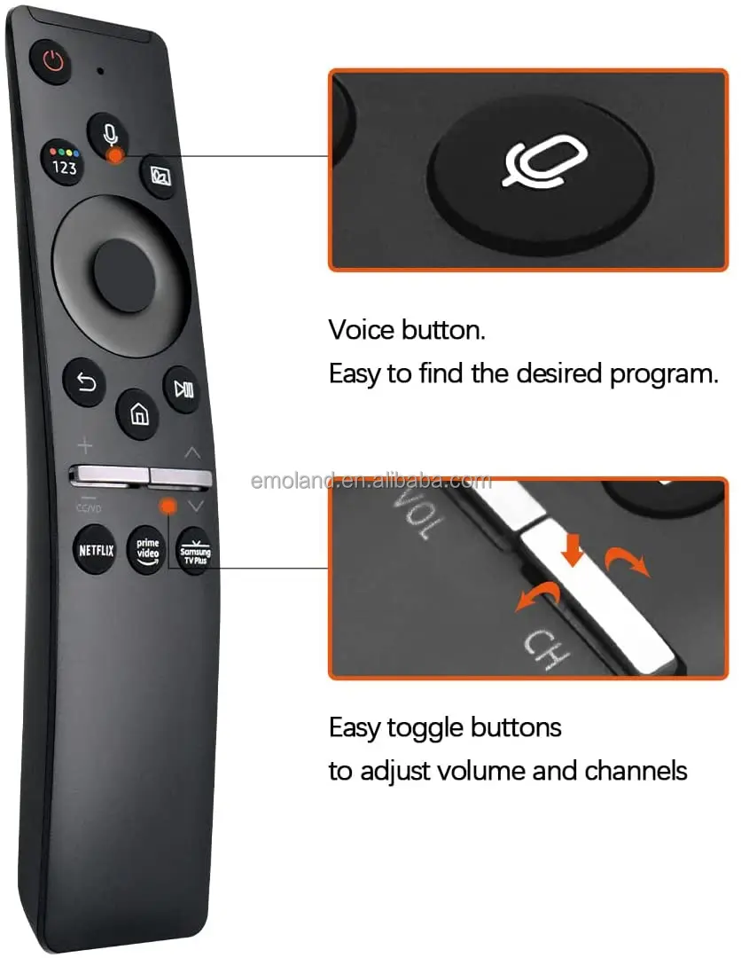 Samsung QLED 8K UHD TV 2020 Remote Control - BN59-01330A