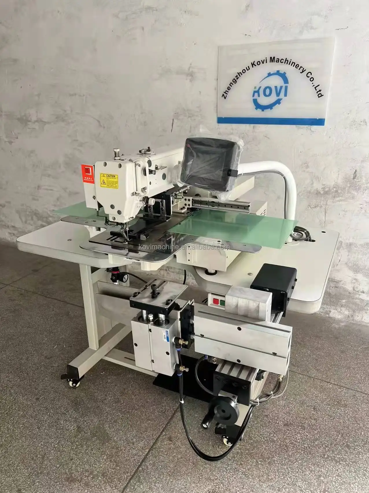 Computer Programmable CNC Curtain Pleating Sewing Machine