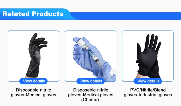 Black Disposable Nitrile Gloves For Us Market Ready To Dispatch With ...