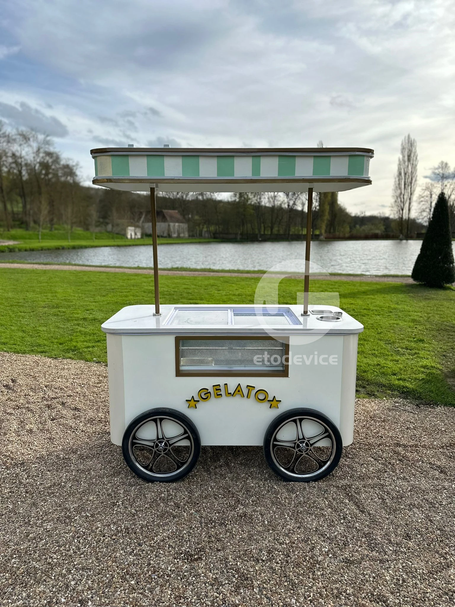 Hand Push Gelato Showcase Cart Freezer Ice Cream Vending Carts| Alibaba.com