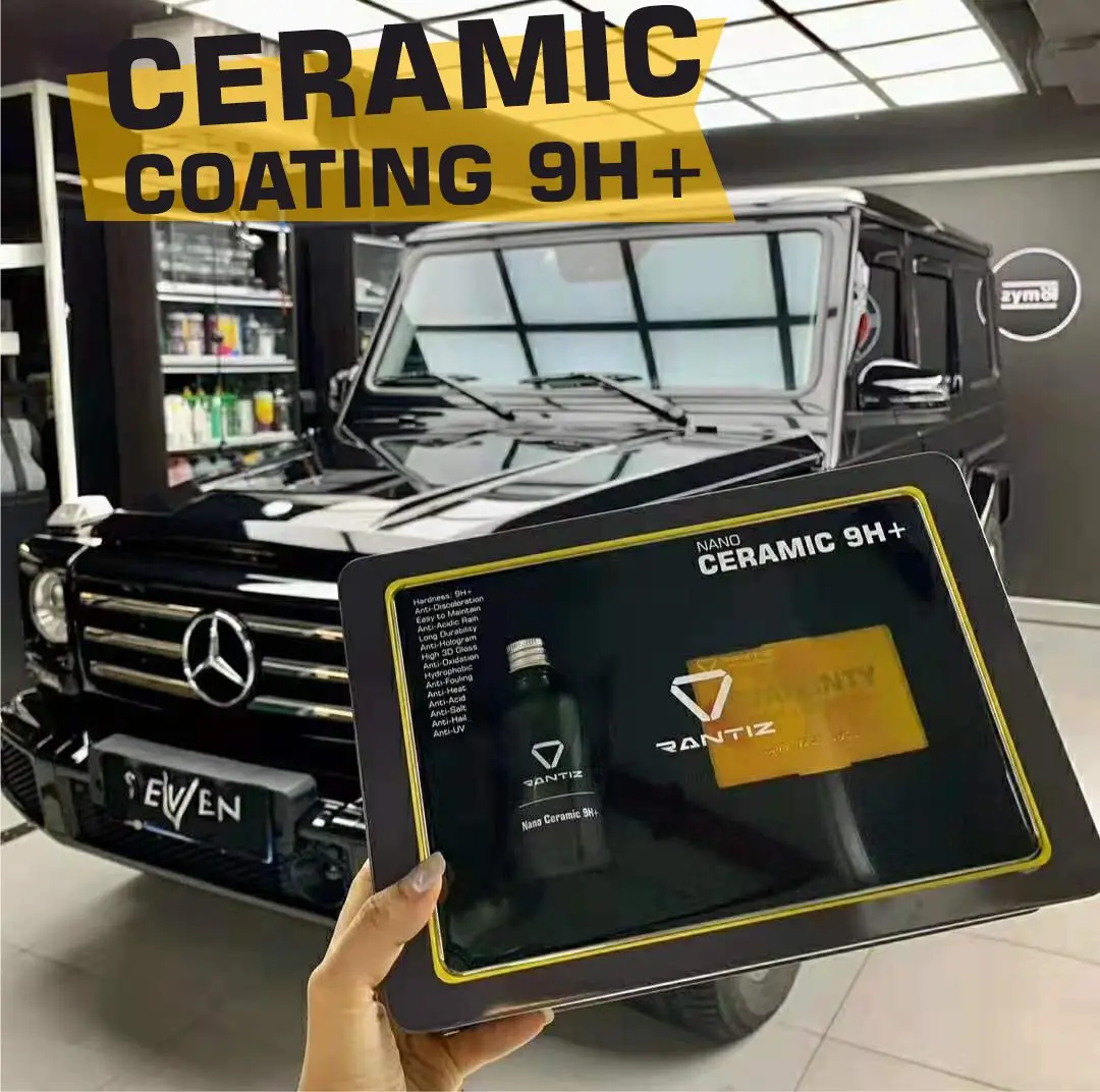 RANTIZ Ceramic Coating 9H+ - Luxury Nano Graphene Protection