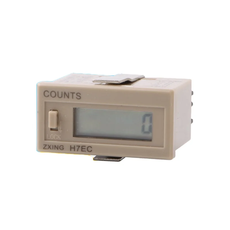 Self Power Lcd Counter H7ec 6~8 Digit High Quality Pulse Counter Chenf ...