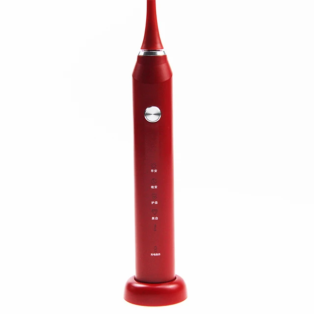 Red Color Premium Sonic Toothbrush Adult High Quality Electric Tooth ...