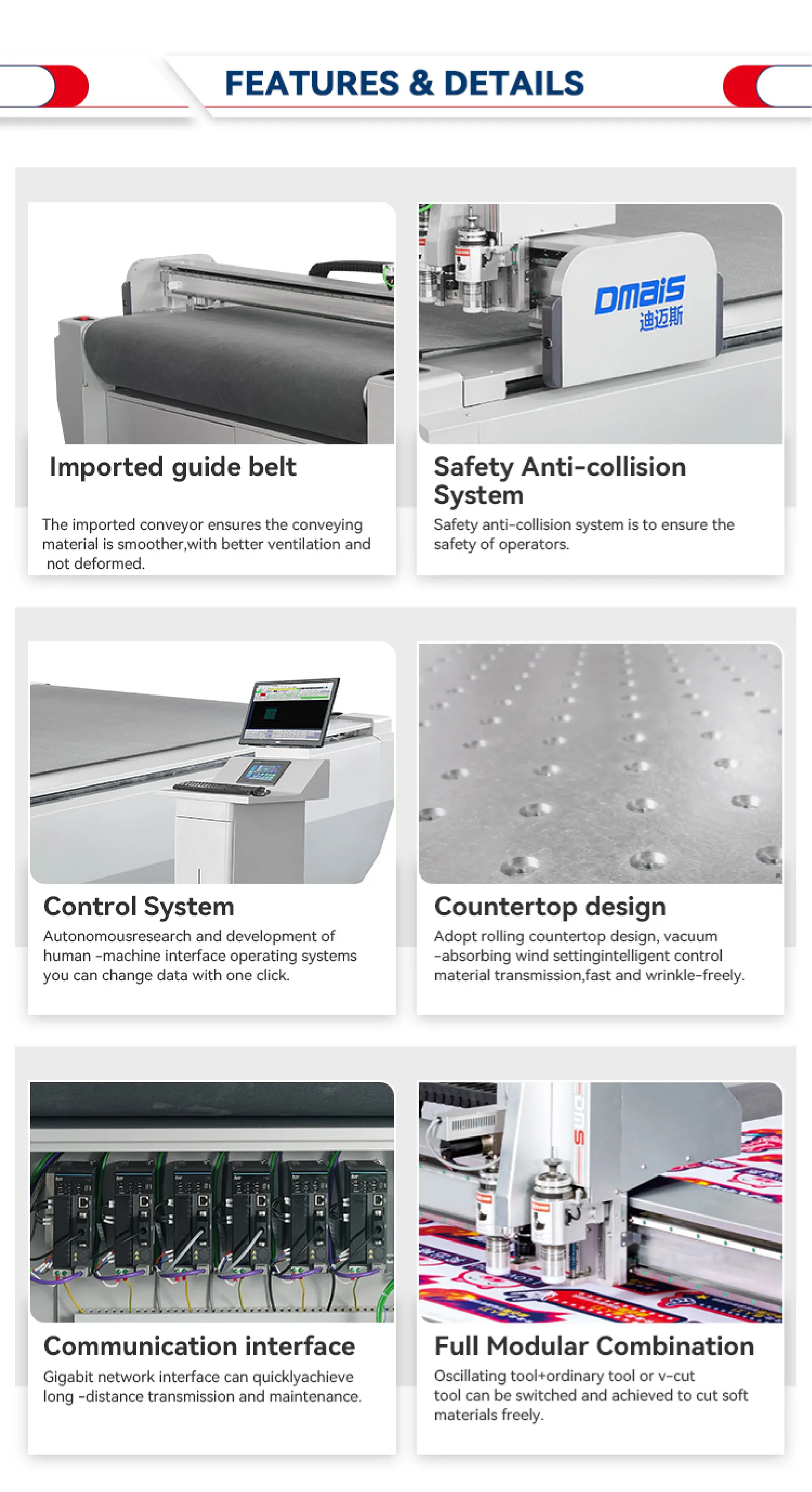 Dmais High Efficiency Flatbed Cnc Cardboard Cutting Plotter For ...