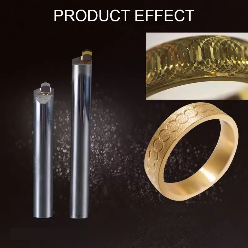 Qiye High Quality Milling Cutter MCD CVD Circular End Mill for Gold ...