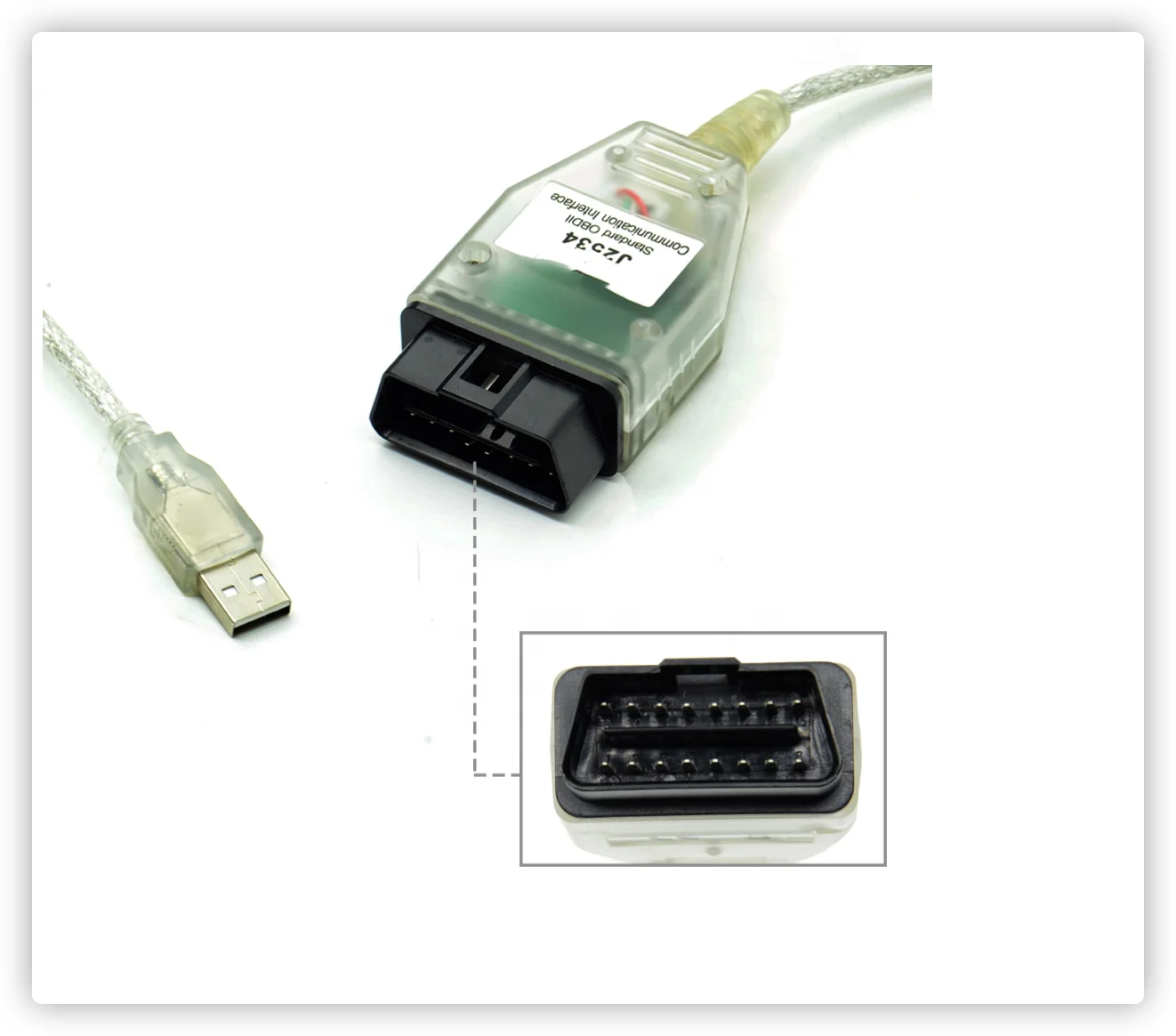 Mini VCI J2534 Ecu Programming Tool for Toyota Diagnostics