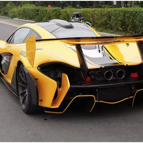 P1 Style Full Body Dry Carbon Fiber Kit for McLaren P1 GTR Full Body ...