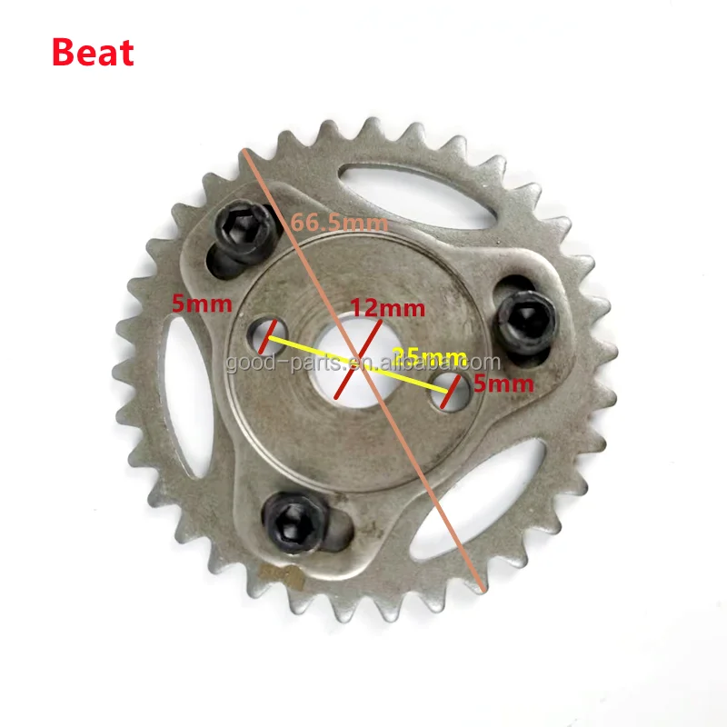 Somc Motorcycle Pitbike 34t Racing Modified Adjustable Timing Cam Gear ...
