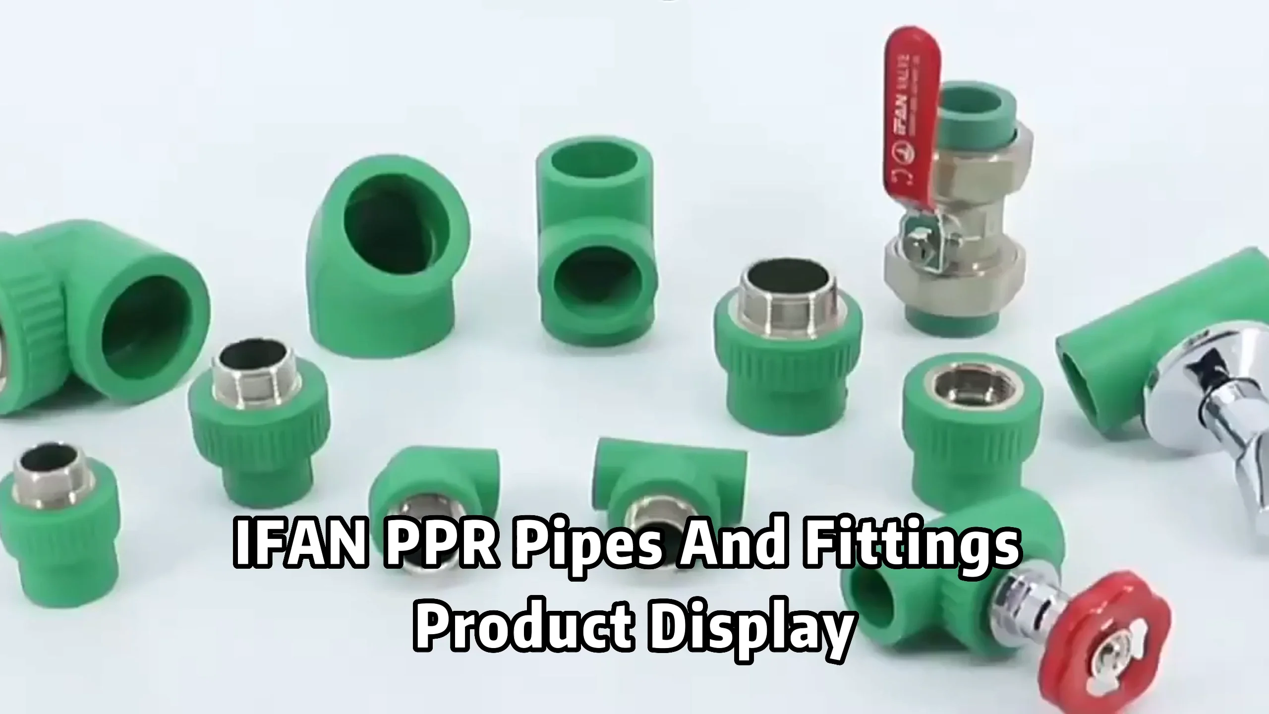 Ifan Ppr Fittings 20-40mm Pn25 Male Thread Brass Union Ppr Plumbing Accessories Ppr Pipe ...