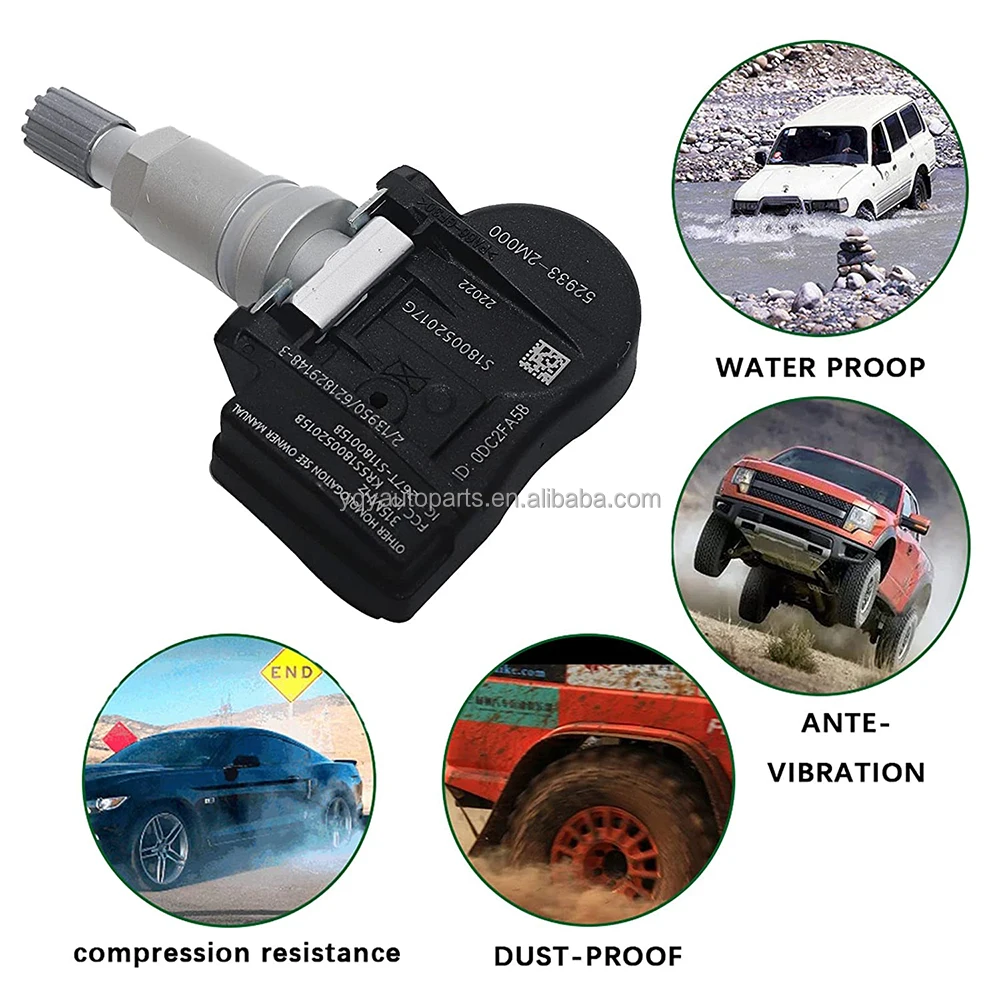 China High Quality 315mhz 433mhz Two In One Tire Pressure Monitoring ...