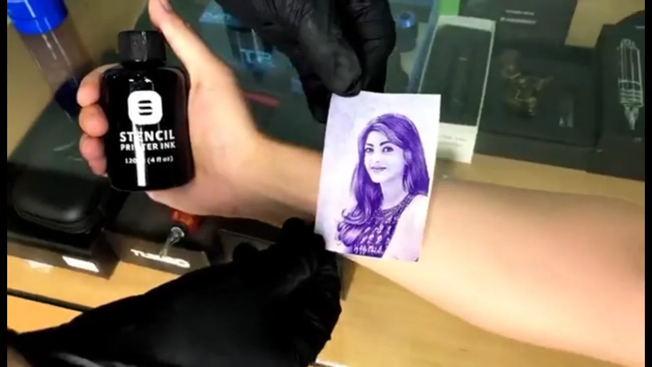 4oz Tattoo Inkjet Efficient Transfer Ink Stencil Supplies 120ml Stencil ...