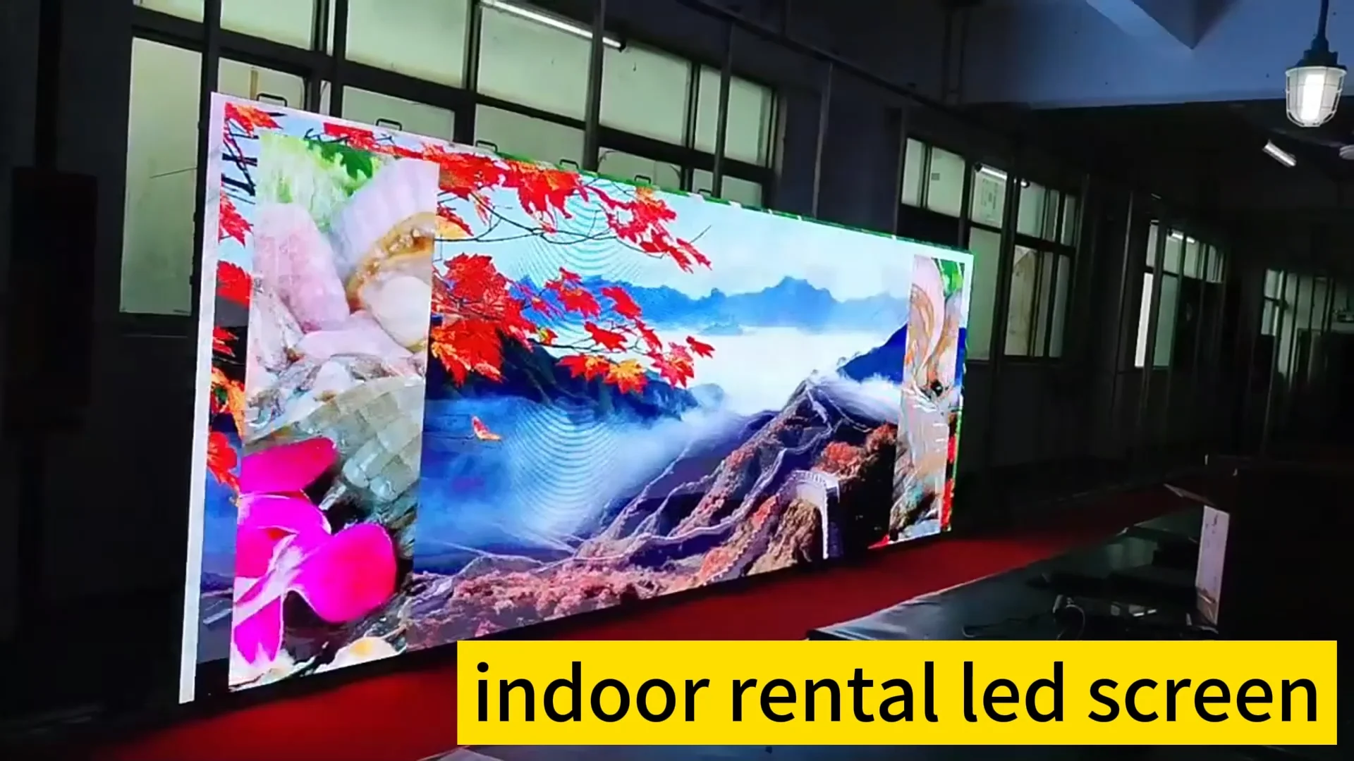 P1.86 Led Video Wall Screen Display Panel Billboard Screen Indoor P1.5 ...