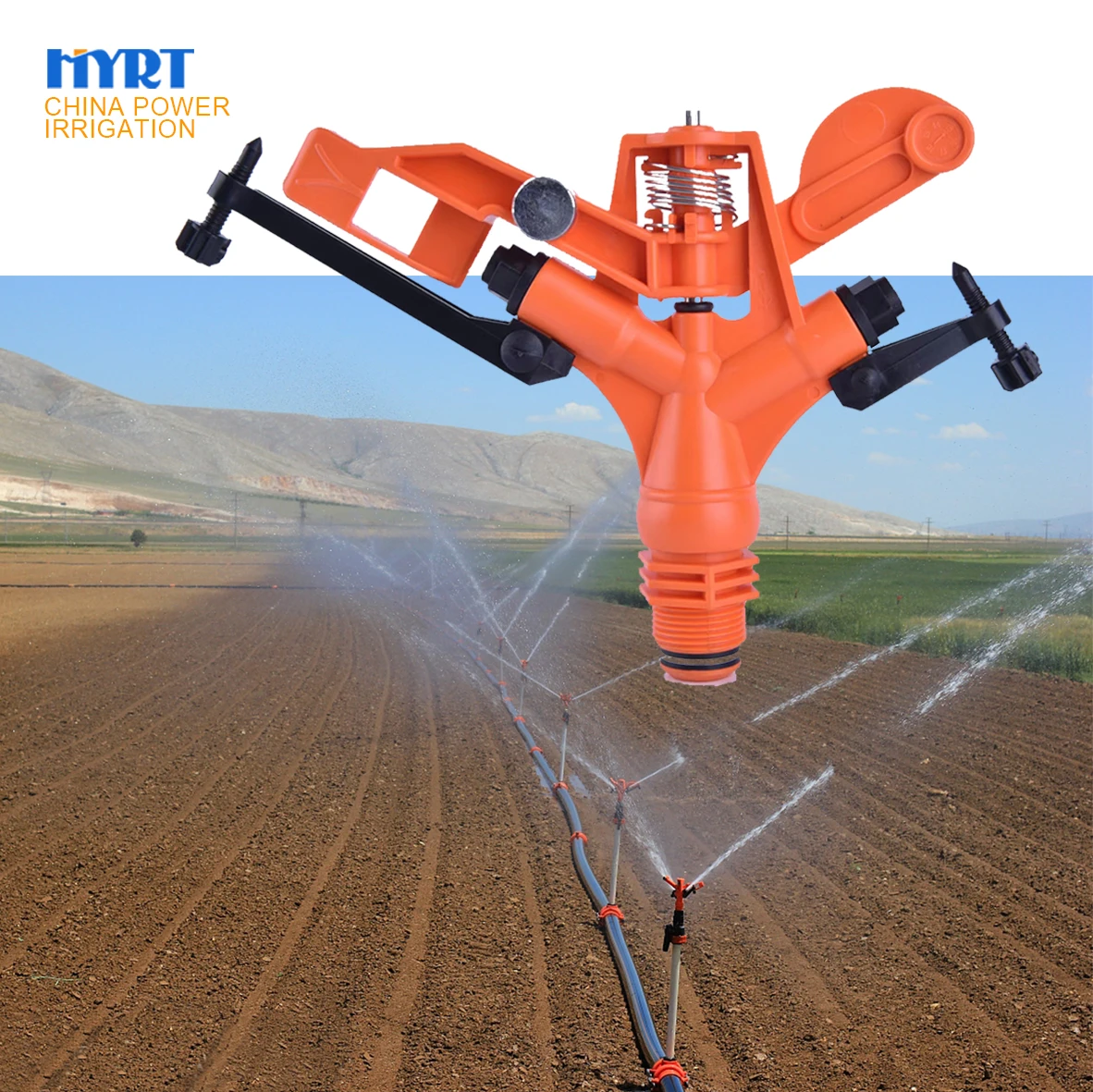 Big Gun Sprinkler Irrigation System - 360 Water Garden Sprinkler