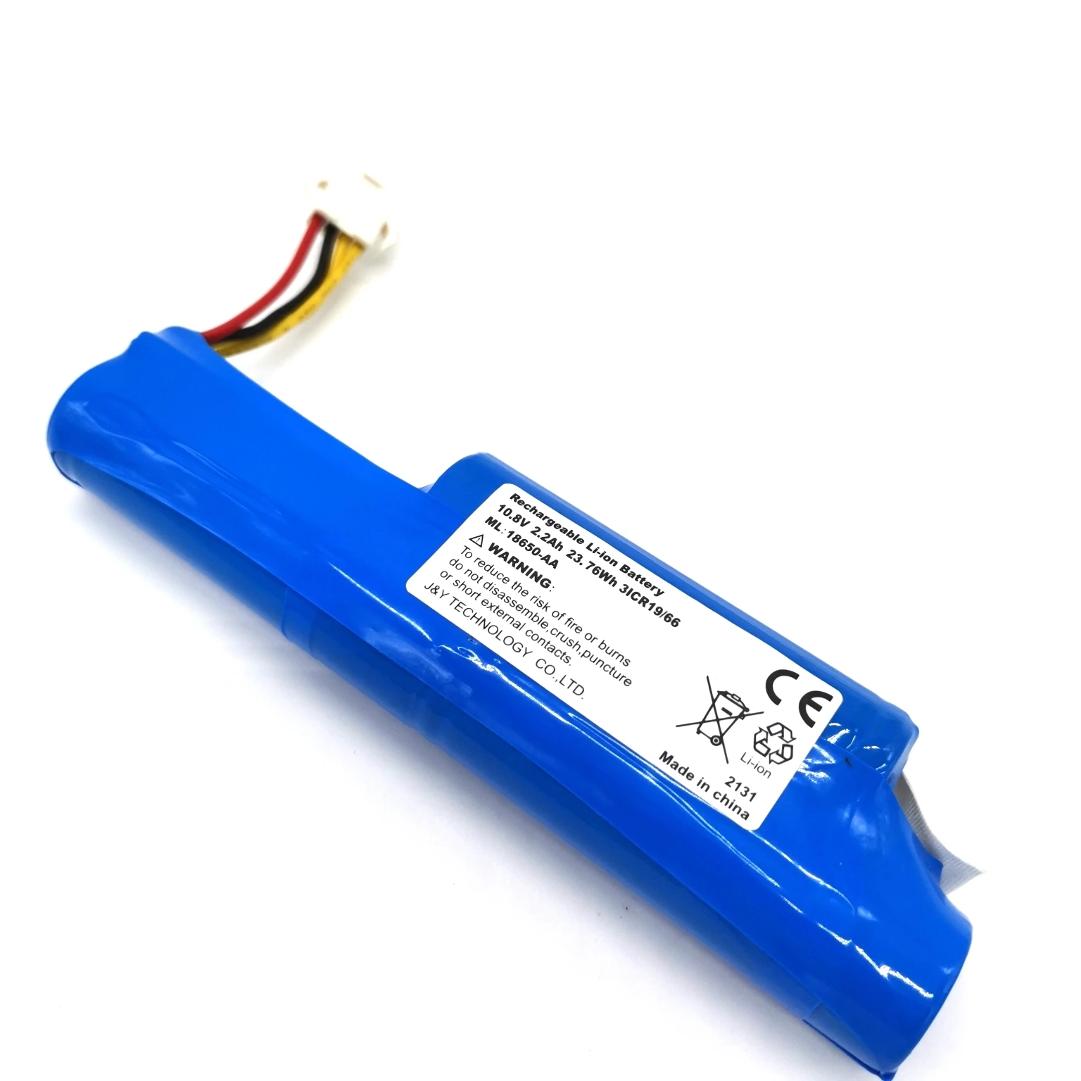 18650 3S 10.8V 2200mah Li-Ion Battery Pack for Handheld Cleaners