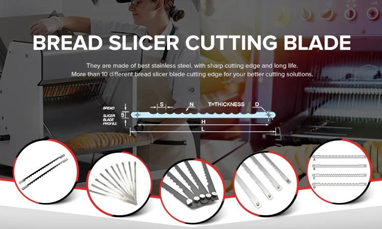 JAC Oliver Bread Slicing Blades - Durable & Efficient