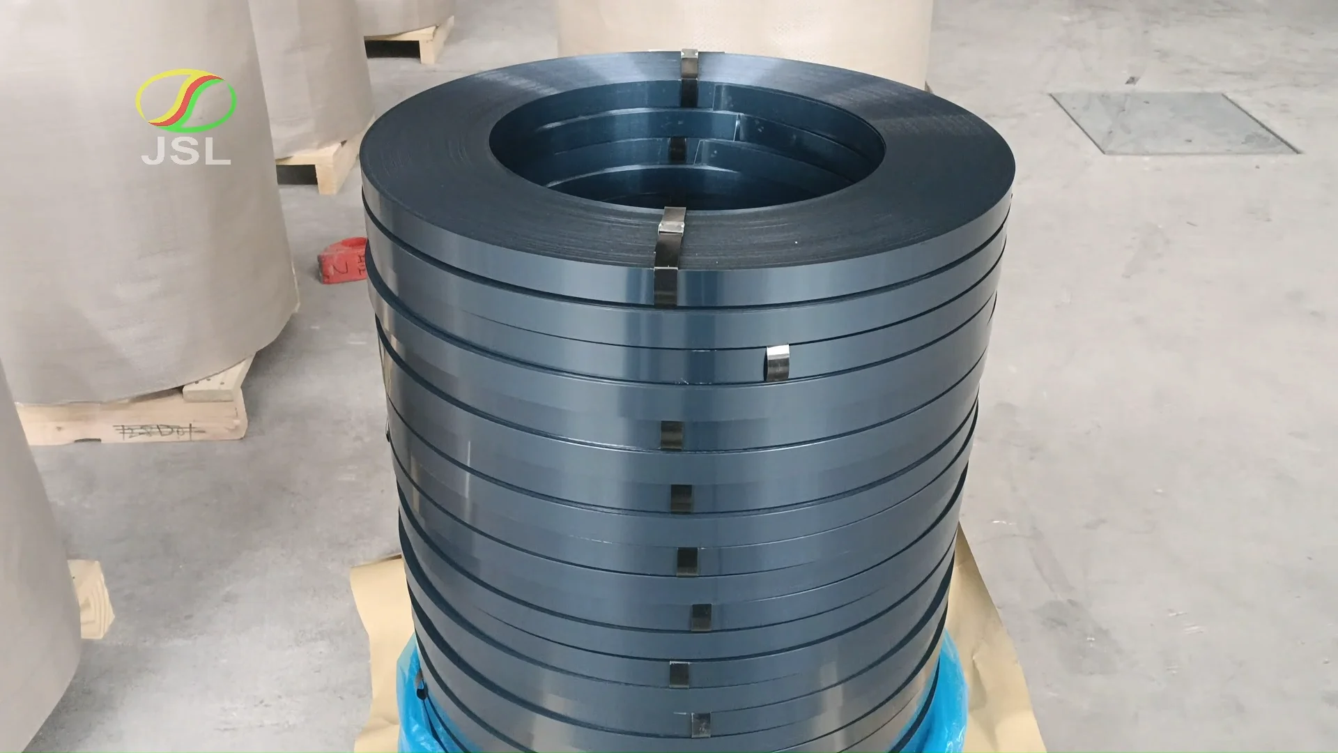 High Tensile Strength Steel Packing Straps Metal Strapping With Good ...