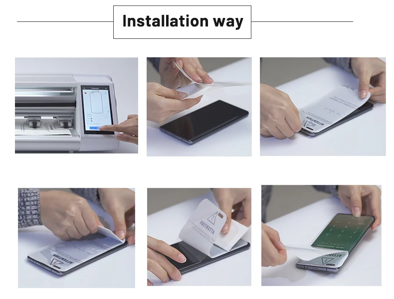 Hydrogel Screen Protector - TPU Film for Mobile Phones