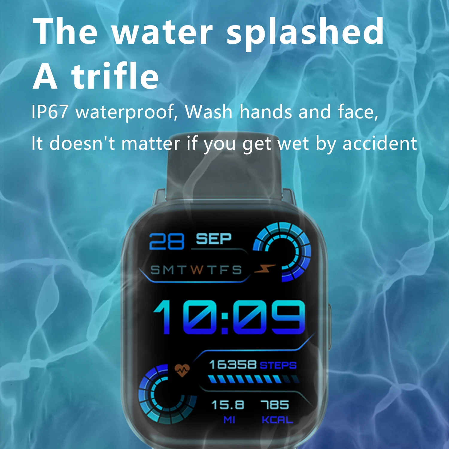 G127 Smart Watch - 2.01inch TFT Display with Voice Assistant