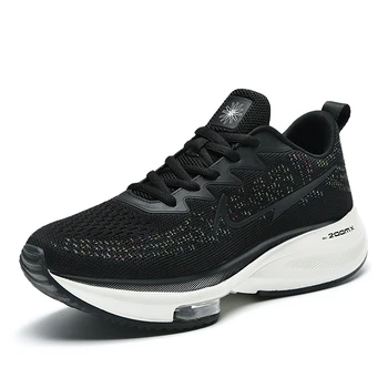 Summer Flying Woven Air Cushion Sports Shoes Casual Running Men's Shoes ...