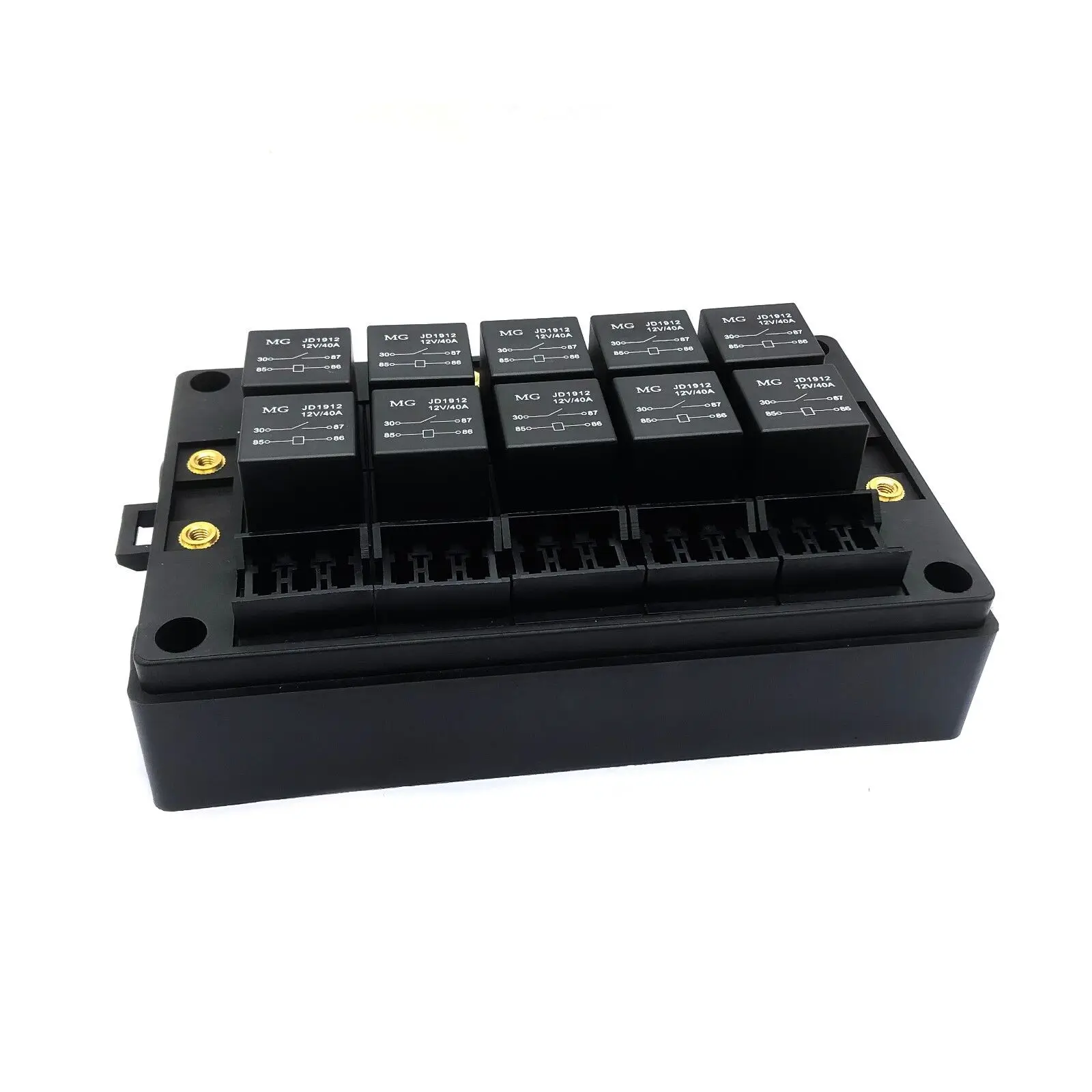 12V Fuse and Relay Control Box 6 Slot Relay Box for Car Truck Trailer ...