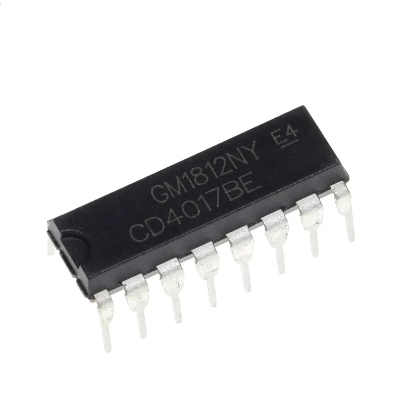 CD4017 Decade Counter - Versatile IC for Counting & Timing