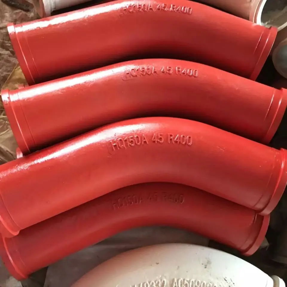 DN150 R400 Concrete Pump Bend Pipe - Durable & Efficient