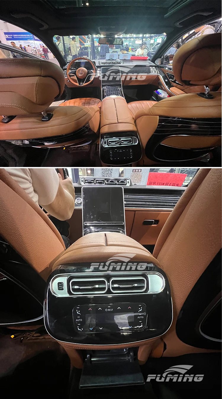 W221 Car Interior Upgrade - W223 Center Console Modification