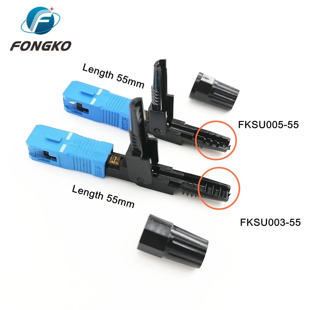 Sc/upc Ftth Quick Connector Single Mode Fiber Optical Mechanical ...