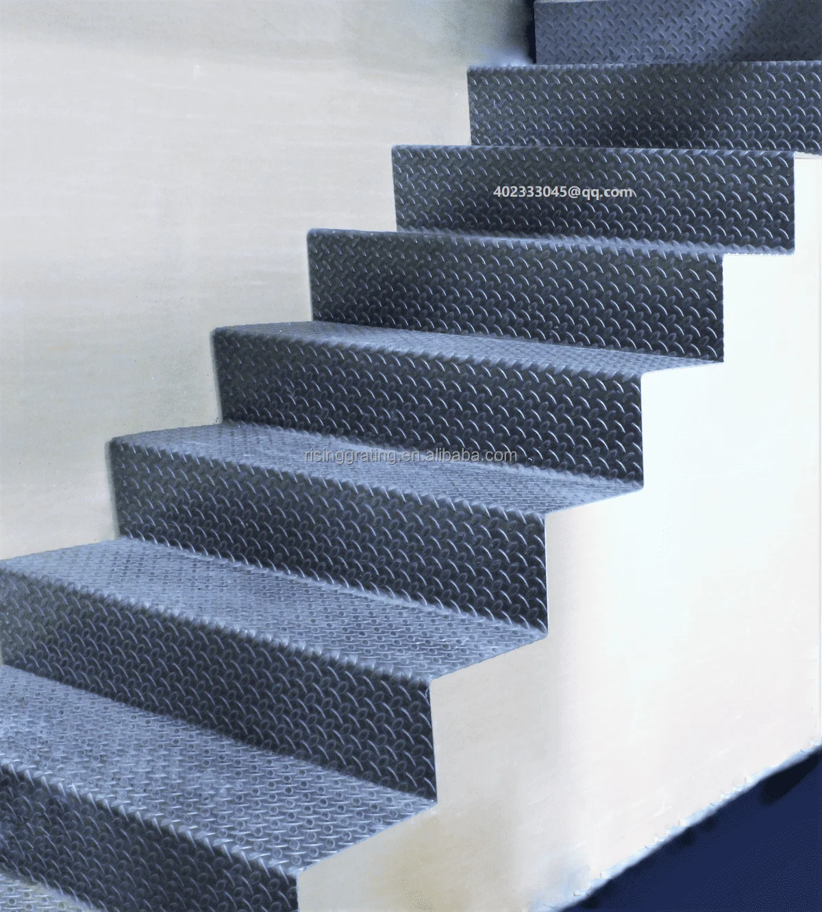Galvanised Diamond Steel Checker Plate Stair Treads