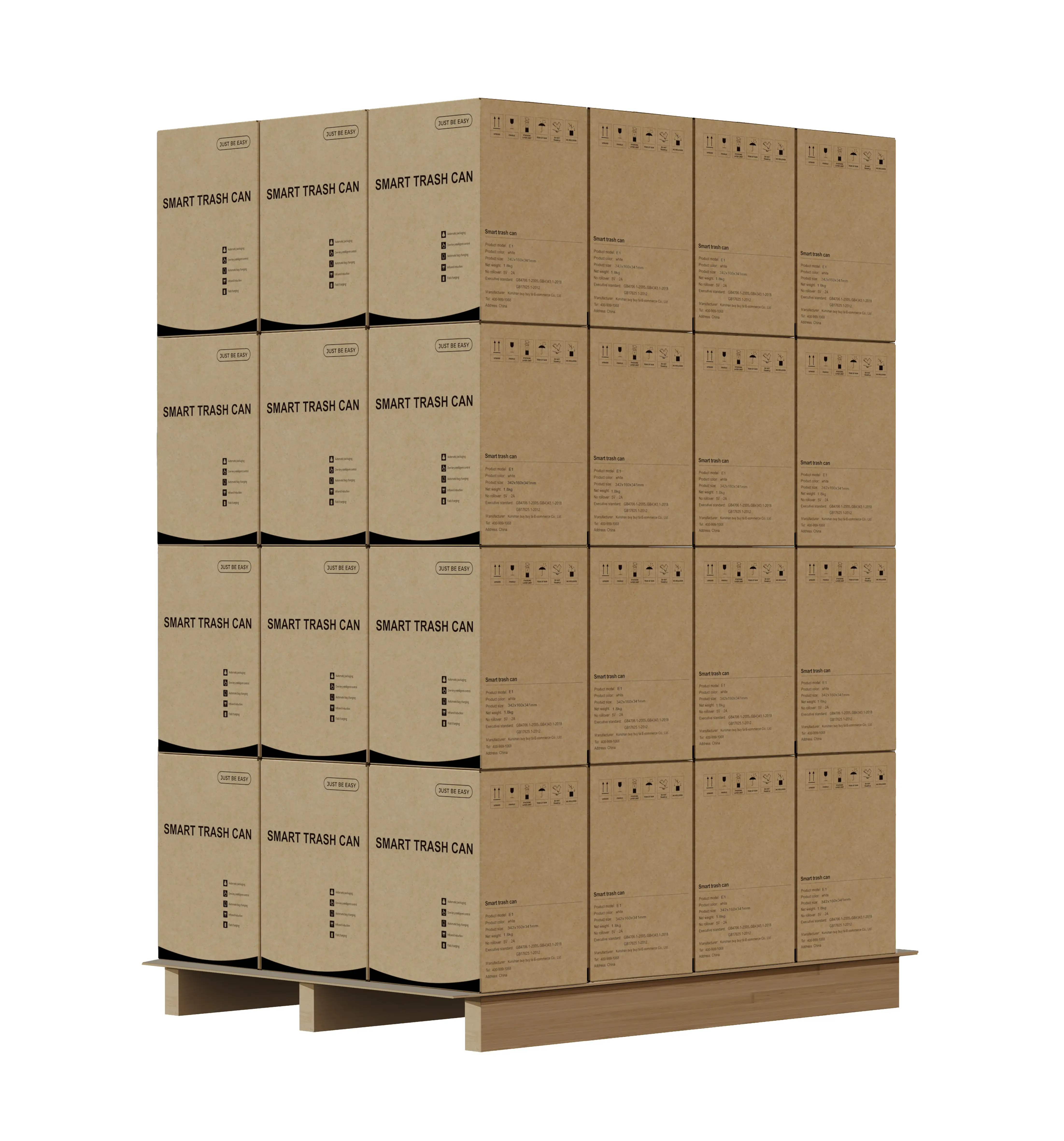 Automatic Self Package Seal Change Sensor Induction Smart Trash Can ...