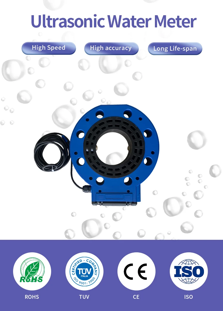 Smart Digital Water Meter Rs485 Modbus High Accuracy Irrigation Flow ...