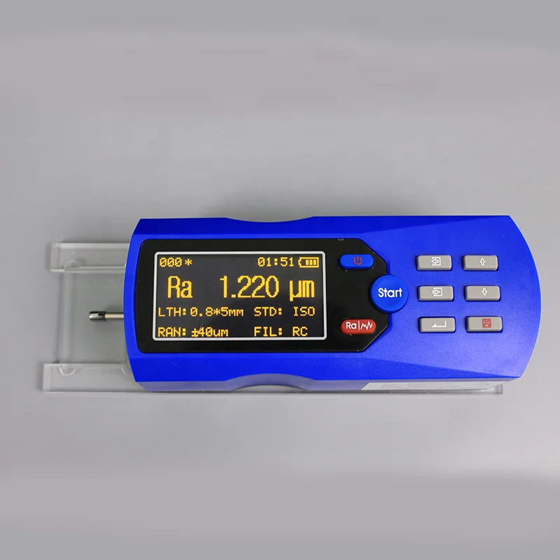 Portable Surface Roughness Tester Surface Roughometer Diamond Probe ...