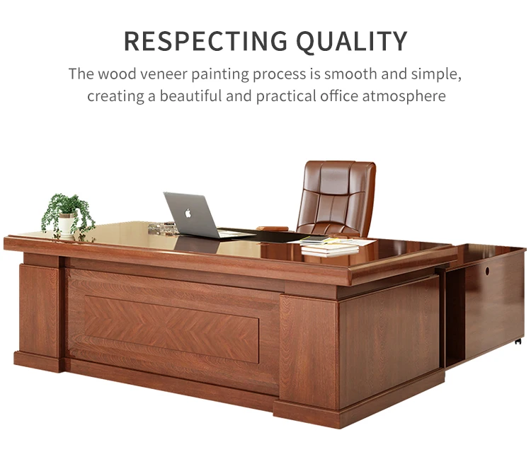 Ceo Boss Executive Office Table Desk Table Luxury Big Boss Table Desk ...