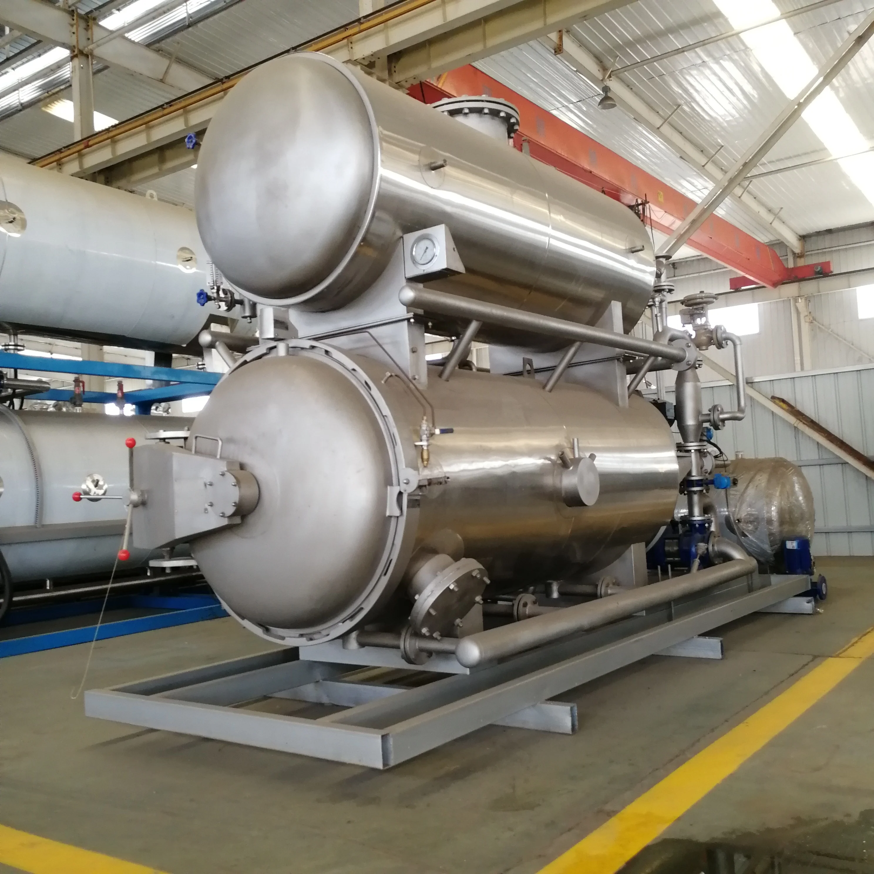 Universal Canned Sausage Factory Double-layer Water Bath Sterilizer ...