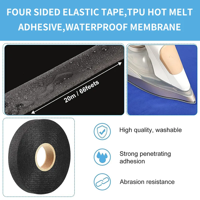 Waterproof Seam Tape For Fabric 200m Long Fabric Repair Tape Sealing ...