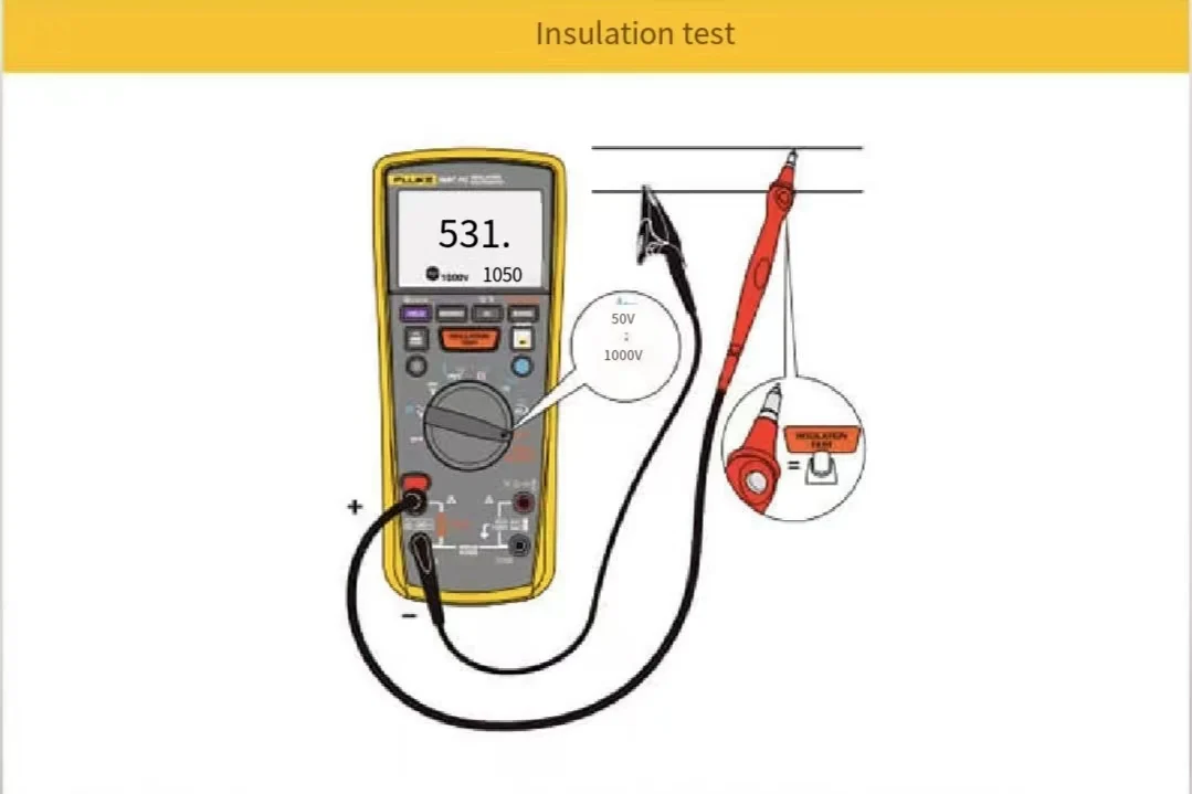 Fluke 1587fc Digital Insulation Resistance Tester Megohm Meter ...