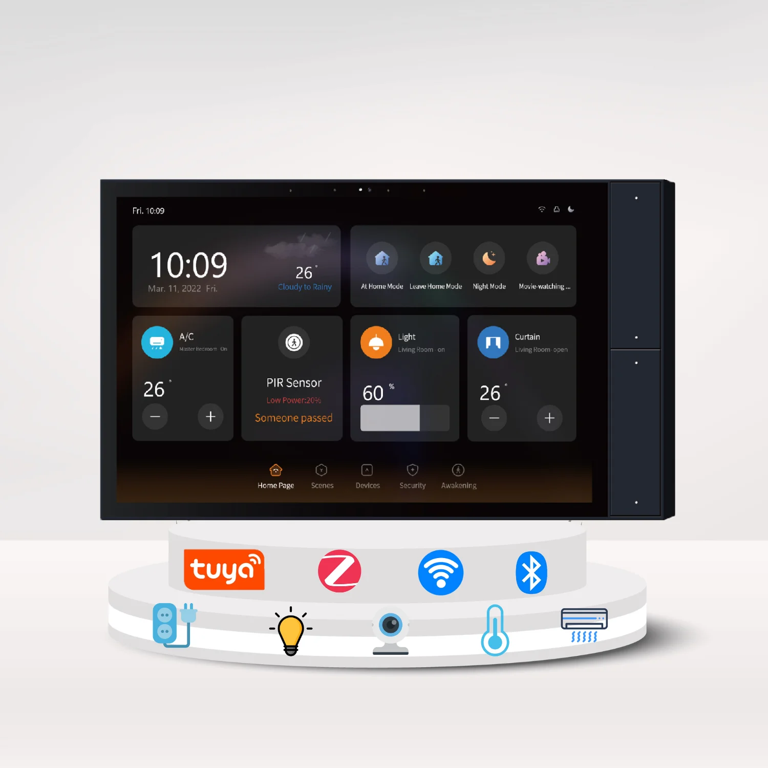 Tuya Smart Home Control Panel - Advanced Home Automation